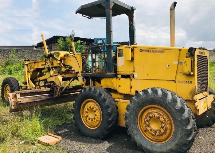 Dijual Motor Grader Komatsu GD511A-1 tahun 2015 (Update 17 Februari ...